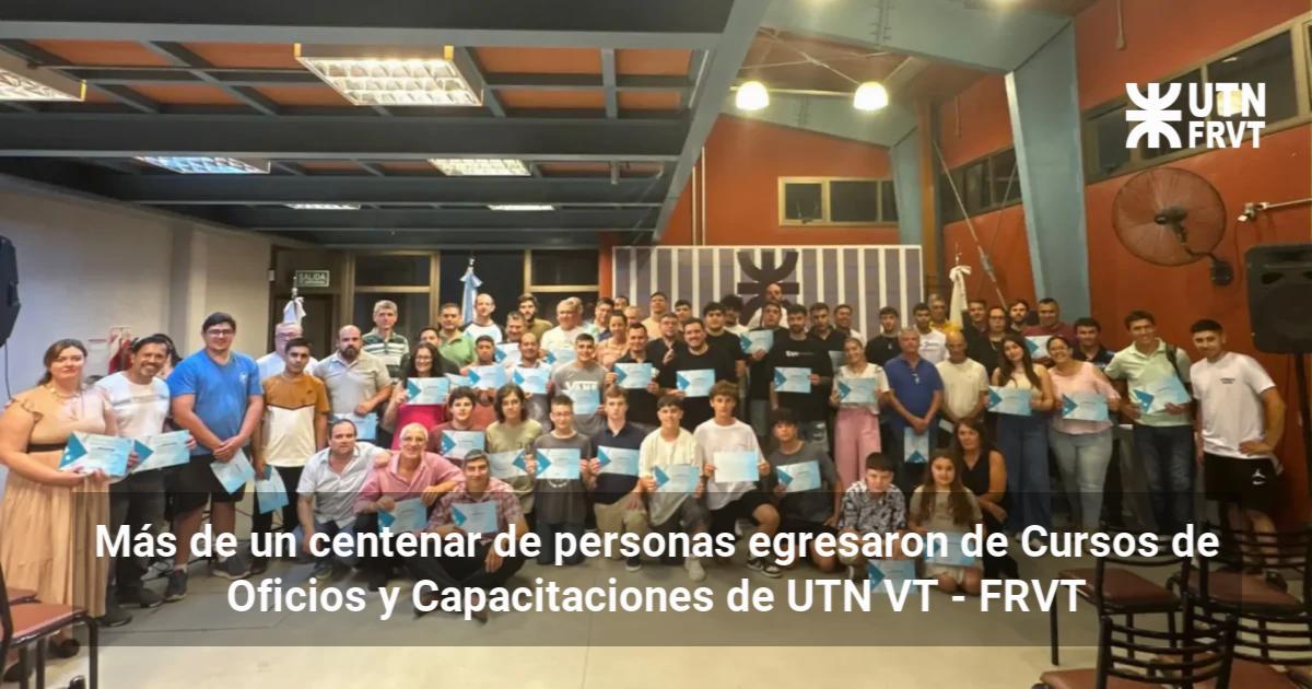 Más de un centenar de personas egresaron de Cursos de Oficios y ...